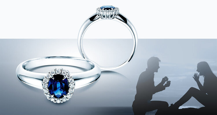 El anillo de compromiso de Kate Middleton | anillosdecompromiso.es